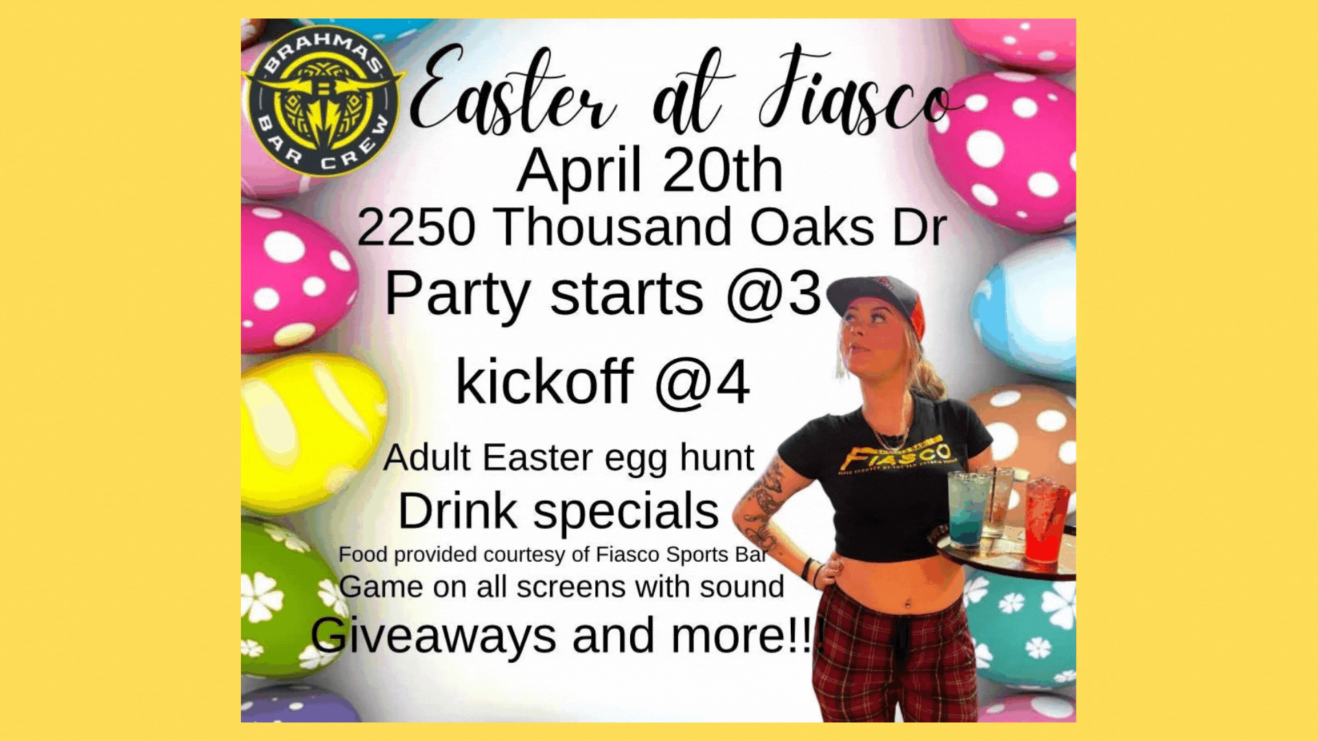 Events – Fiasco Sports Bar